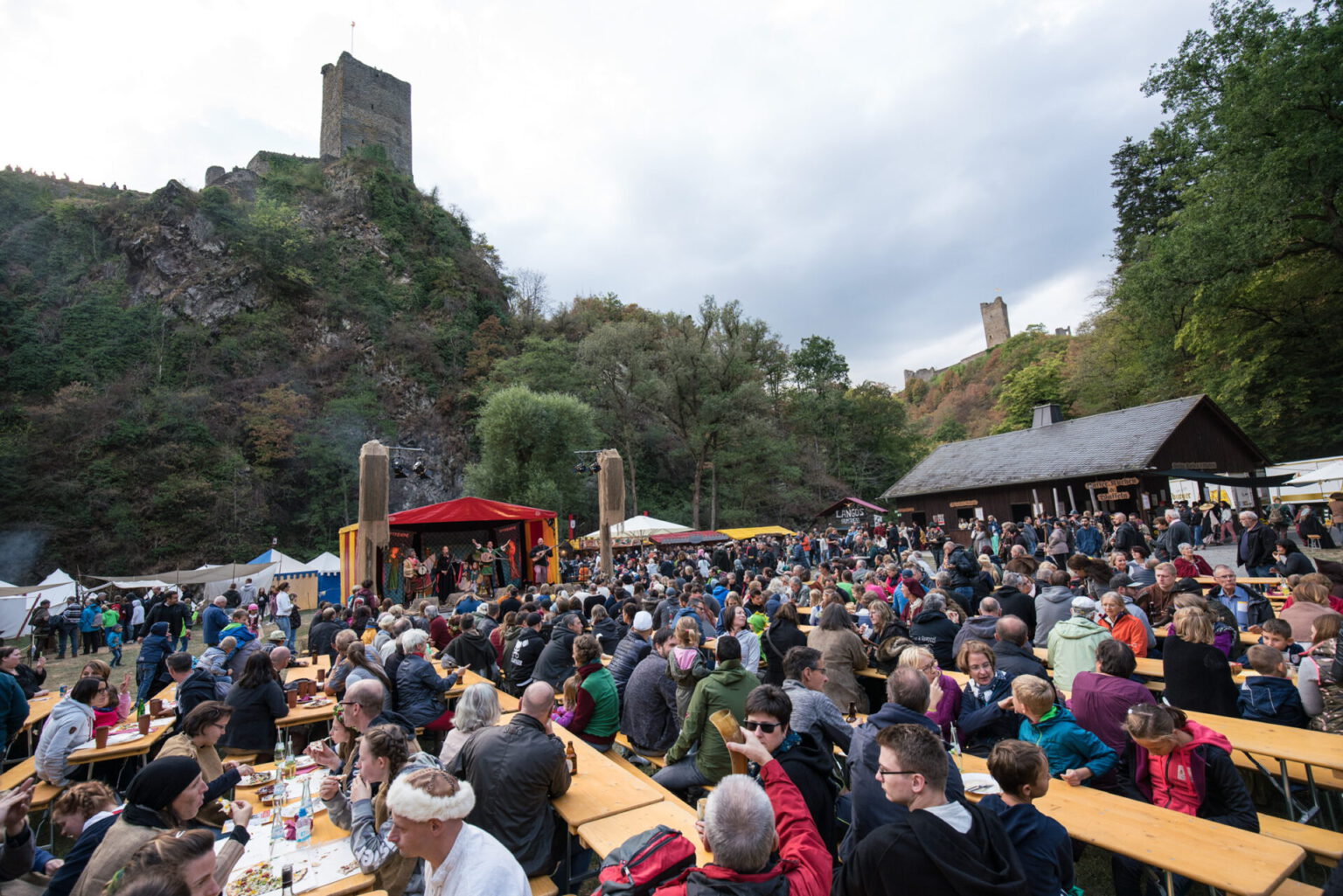 Historisches Burgenfest Manderscheid – Manderscheider Burgen